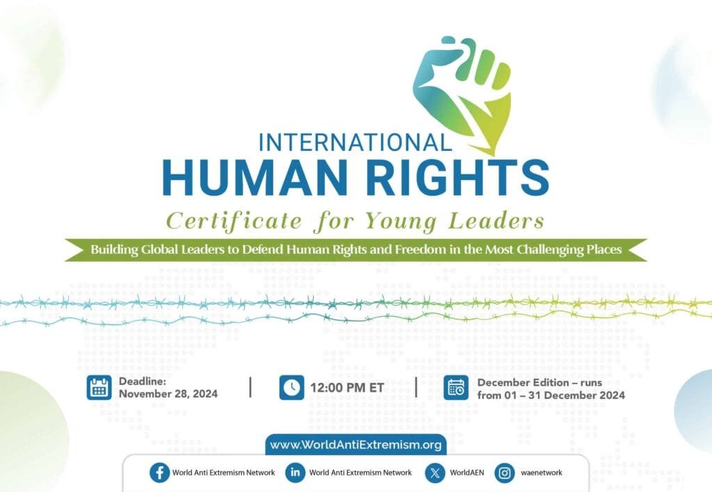 International Human Rights Certificate for Young Leaders | Third ...