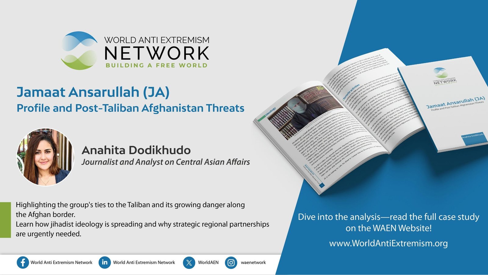 Jamaat Ansarullah (JA) Profile and Post-Taliban Afghanistan Threats – World Anti Extremism Network
